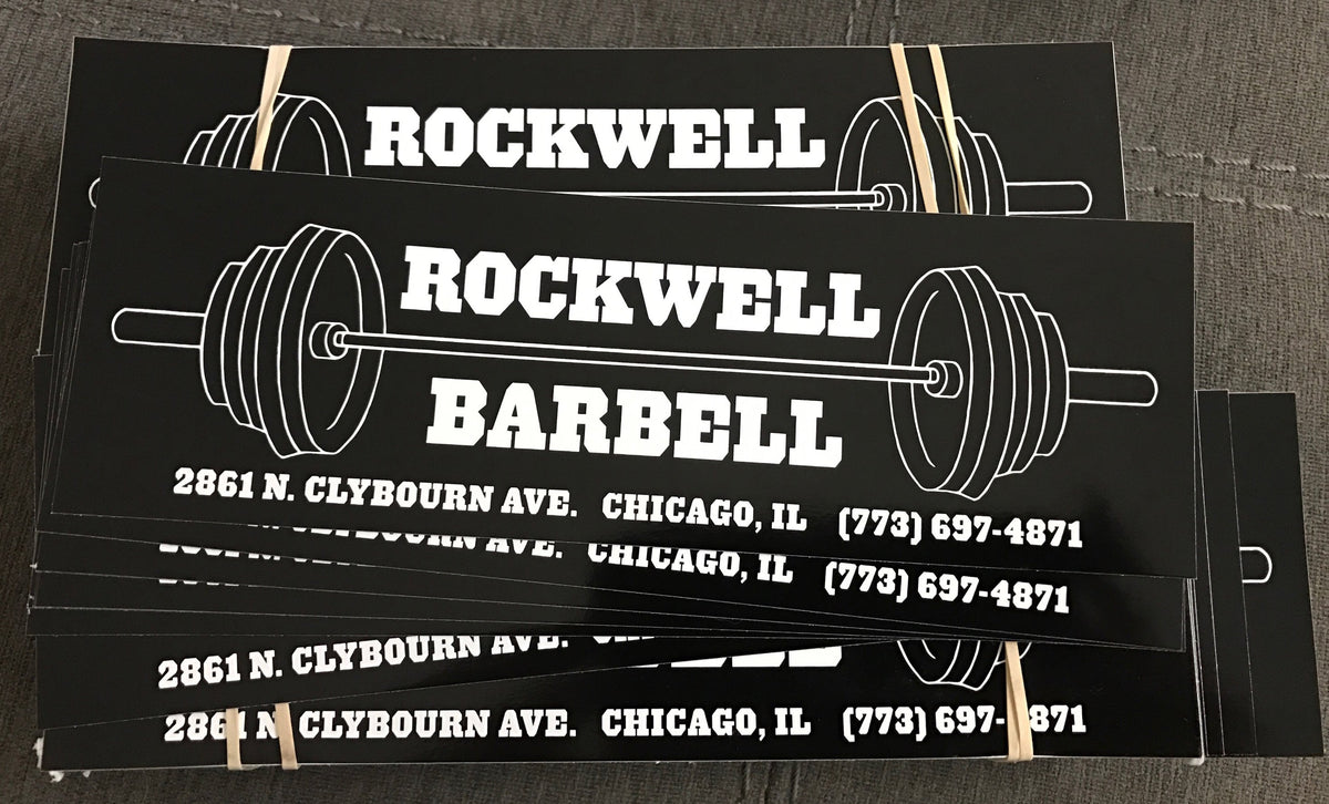Sticker – Rockwell Barbell